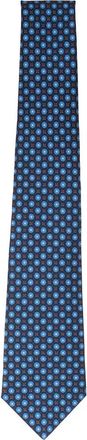 Kiton Homme, Accessoires, Bleu, Taille: ONE Size Cravate en soie sept plis