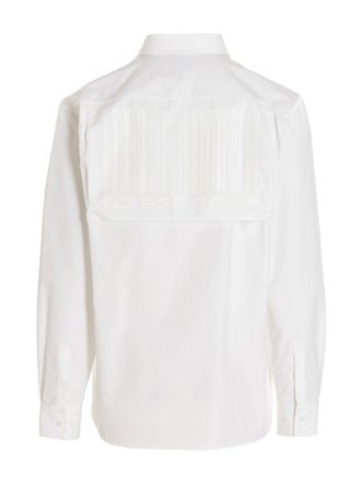 VTMNTS Mens White Cotton Blouse