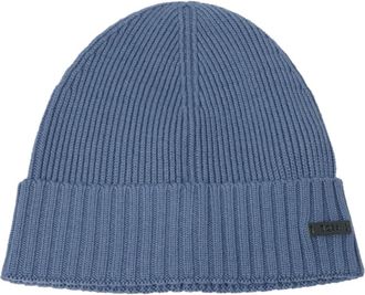 HUGO BOSS unisex, Accessoires, Bleu, Taille: ONE Size Beanies