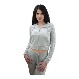 Juicy Couture Damen, Sweatshirts & Hoodies, Grau, MGr&ouml;&szlig;e