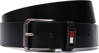 Tommy Jeans G&uuml;rtel Tommy Jeans Tjm Tommy Roller Buckle 4.0 AM0AM14460 Schwarz