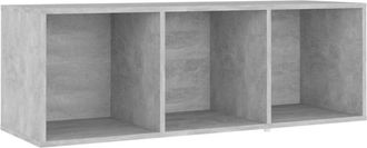 vidaXL Vidaxl - TV-Schrank Betongrau 107x35x37 cm Holzwerkstoff