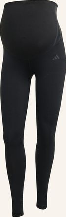adidas Optime Essentials Full-Length Leggings - Umstandsmode schwarz