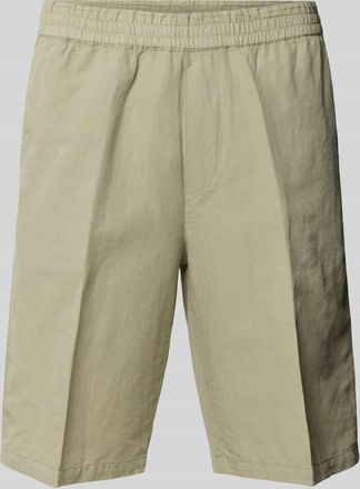 Filippa K Straight Fit Shorts aus Leinen-Mix