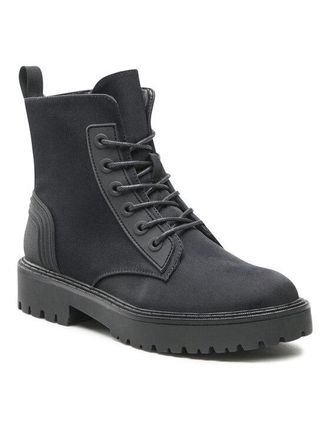 Jenny Fairy Schn&uuml;rstiefeletten WS5896-03 Schwarz