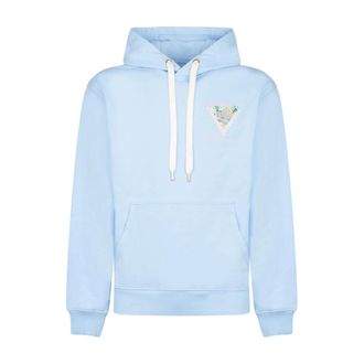Casablanca Homme, Sweatshirts et sweats &agrave; capuche, Bleu, Taille: M Sweat &agrave; capuche bleu clair