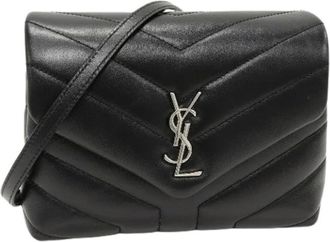 Saint Laurent Pre-owned Loulou Toy Calf 2way Shoulder Bag - Femme - Pre-owned - Noir - Taille: ONE Size