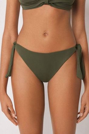 Calzedonia Bikinihose Mit Schmalen B&auml;ndchen Premium Sculpt Grun