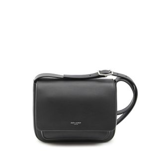 Saint Laurent Small Leather Messenger Bag