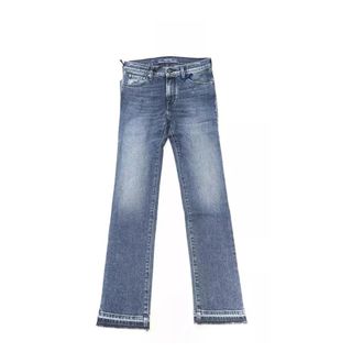 Jacob Cohen Blaue Baumwoll Slim Fit Jeans - - Jeans - Damen - Blau - W30