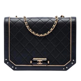 Chanel Pre-owned Flap Shoulder Bag - - Pre-owned - Damen - Schwarzk - ONE SIZE