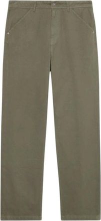 Brooks Brothers Homme, Pantalons, Vert, Taille: W33 Pantalon 5 Poches en Gabardine de Coton Stretch