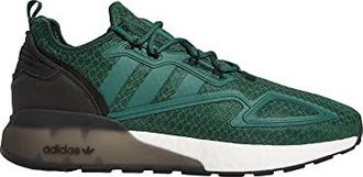 adidas ZX 2K Boost Shoes Mens, Green, Size 7