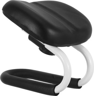 FOMIYES Meditationsbank Verstellbar mit Gepolstertem Sitz und Metallgestell Kniehocker f&uuml;r Yoga Gebet zu Hause Ergonomisch Geformt und Faltbar Schwarz