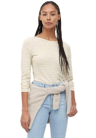 Marc O'Polo Langarmshirt mit leichtem U-Boot-Ausschnitt