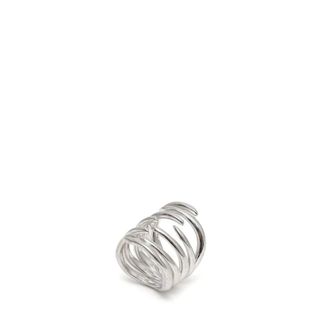 Panconesi Ritorto Ring - - Accessories - Damen - Grau - S