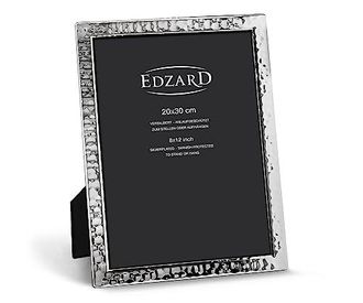 Edzard Cadre photo Pavia pour photos DIN A4 = 21 x 29,7 cm, argenté noble, résistant au ternissement