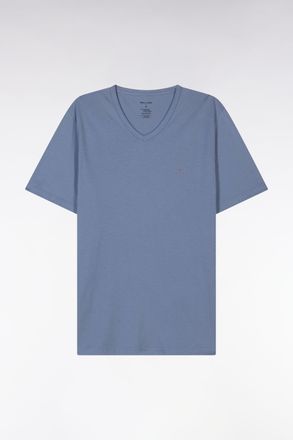 Eden Park Pyjama Court En Jersey De Coton Gris Short &Agrave; Micromotifs