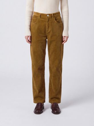 Isabel Marant Cordhose mit geradem Bein und mittlerer Leibh&ouml;he