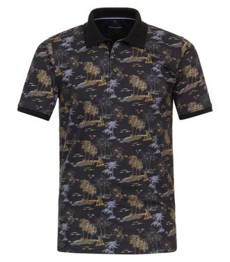 Casamoda Poloshirt CASAMODA Polo-Shirt gemustert