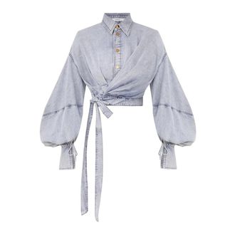 Zimmermann Damen, Blusen & Hemden, Blau, SGr&ouml;&szlig;e