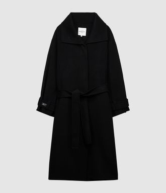Roseanna Manteau Swan Noir