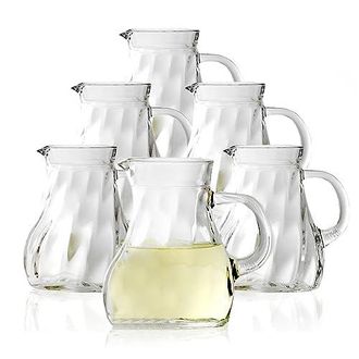 Stölzle Stölzle Oberglas Wasserkrug Glas Salzburg 12er Set/Stabiler Glaskrug 0,2 Liter/Hochwertiger Glas Krug und Karaffe Glas geeignet als Wasserkaraffe, Kar