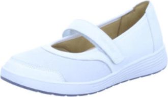 Ganter Elegante Damen Ballerinas in Unifarben - - Shoes - Damen - Wei&szlig; - 39 EU