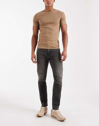 Levi's jean slim en denim gris