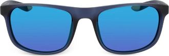 Nike Endure Sonnenbrille mit eckigem Gestell - Blau