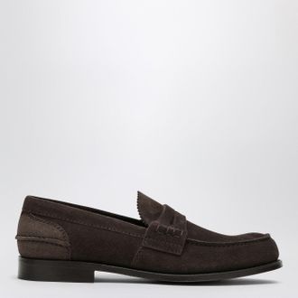 Churchs Brauner Slipper Pembrey aus Wildleder