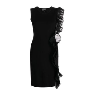 Emporio Armani Damen, Kleider, Schwarzk, MGr&ouml;&szlig;e