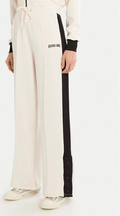 Guess Jogginghose V5RB00 KCO72 &Eacute;cru Regular Fit