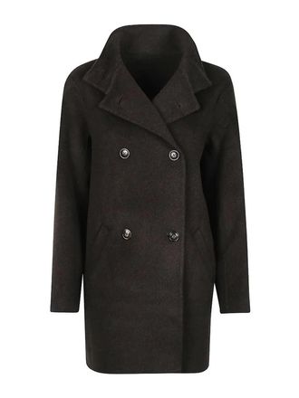 Loulou Studio Manteau Au Genou - Marron