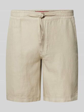Superdry Regular Fit Leinenshorts mit Tunnelzug Modell Merchant