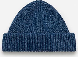 Arket Beanie In Indigo -Blau