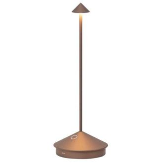 Zafferano Zafferano - Lampe de table led Pina Pro Bronze, rechargeable et dimmable - 2,2 w, 2200-2700-3000 k, IP54