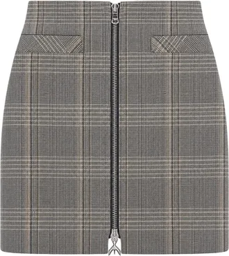 Patrizia Pepe Jupe Courte - Femme - Jupes - Brun - Taille: 40 FR
