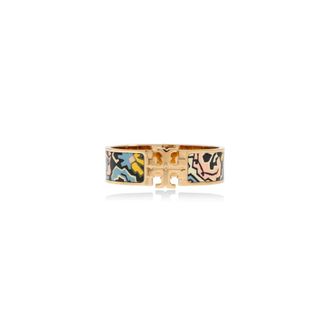 Tory Burch Messingarmband mit Logo - - Accessories - Damen - Mehrfarbig - ONE SIZE
