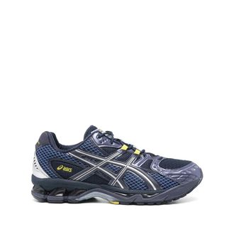 Asics Violett Blaue Schn&uuml;rschuhe mit Gel Technologie - - Shoes - Herren - Blau - 44 1/2 EU