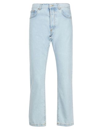 8 by YOOX ORGANIC COTTON SLIM FIT DENIM