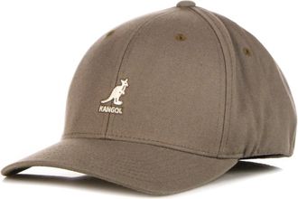 Kangol Flexfit Wolle Baseball Cap Braun - - Accessories - Herren - Braun - L/XL