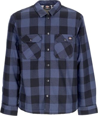 Dickies Homme, Chemises, Bleu, Taille: XL Chemise matelass&eacute;e Sacramento doubl&eacute;e sherpa