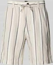 Boss Orange by Hugo Boss Straight Leg Chinoshorts Leinen-Baumwoll-Mix Modell CHINO_ST_SHORTS_2