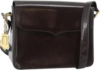 Saint Laurent Sac bandouli&egrave;re vintage doccasion - Femme - Pre-owned - Brun - Taille: ONE Size