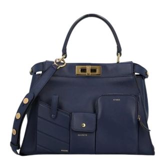 Fendi Pre-owned Peeaboo Pocket Schultertasche - - Pre-owned - Damen - Blau - ONE SIZE