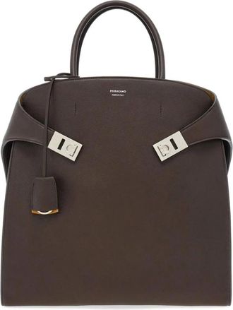 Ferragamo Homme, Sacs, Brun, Taille: ONE Size Sac Banane