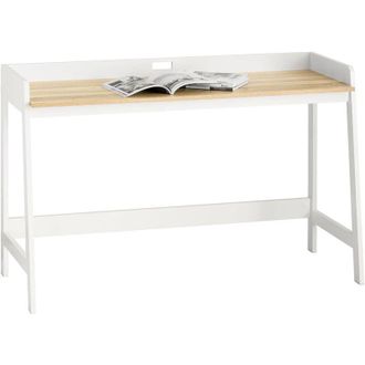SoBuy Sobuy - Bureau Informatique pour Ordinateur Conception Simple Plan de Travail FWT41-WN