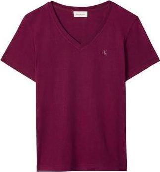 Calvin Klein T-shirt droit col V en coton