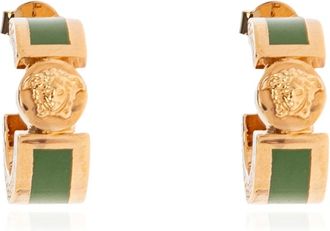 Versace Homme, Accessoires, Jaune, Taille: ONE Size Icon Earrings